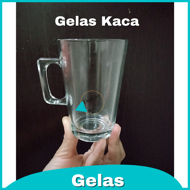 Gelas Minum Cafe Kopi Teh Kaca Beling | Lazada Indonesia