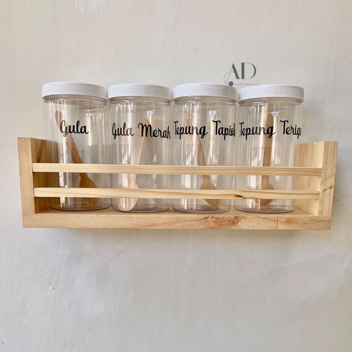 RAK BUMBU ATAU RAK SERBAGUNA SET DENGAN TOPLES BUMBU DAPUR ADA TULISAN ...