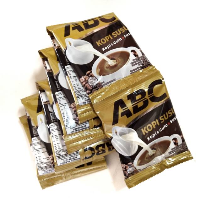 kopi abc susu renceng isi 10 pcs | Lazada Indonesia