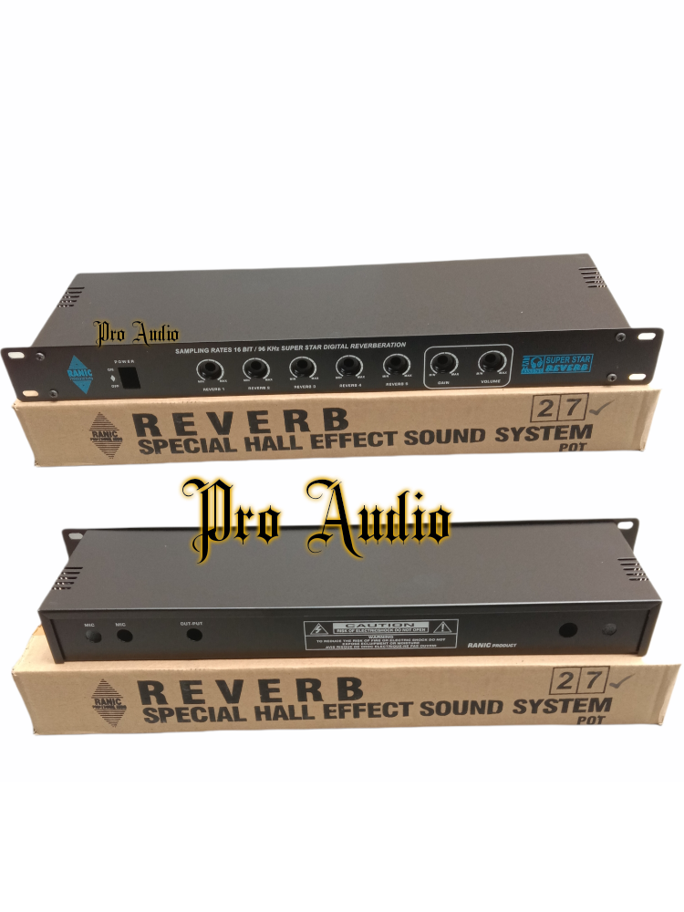 Box Echo Reverb 7 Potensio - Box Hall Effect Sound System Reverb ...