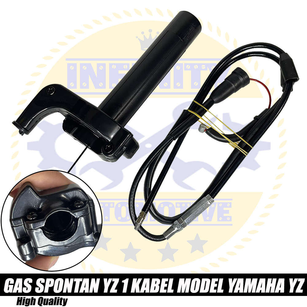 GAS SPONTAN POLOS YZ 1 KABEL MODEL YAMAHA UNIVERSAL SEMUA MOTOR ...