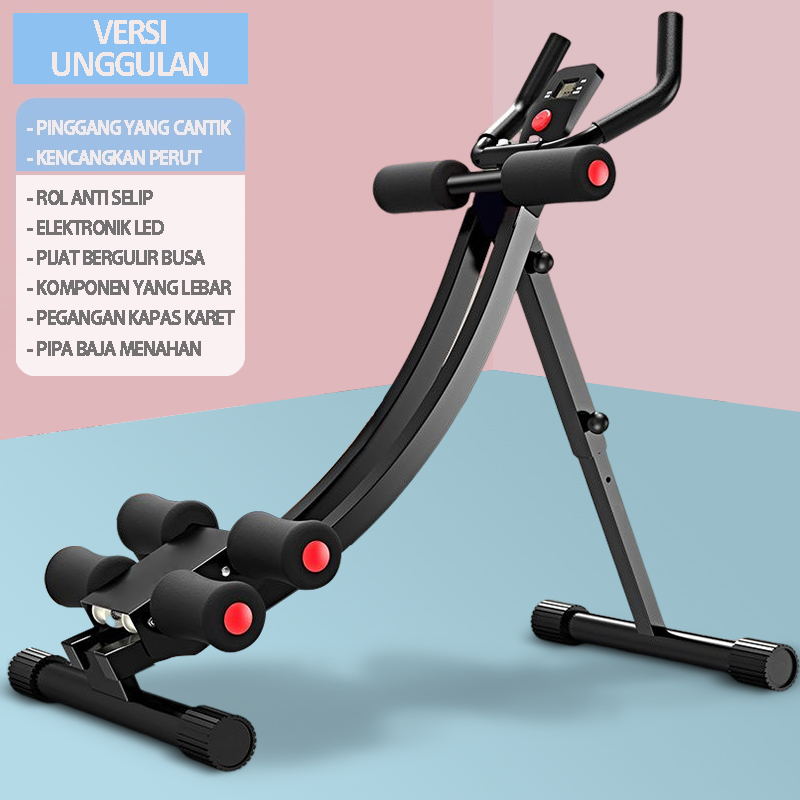 Alat Olahraga Fitness Alat Gym Rumah Abdominal Latihan Perut Pembentuk ...