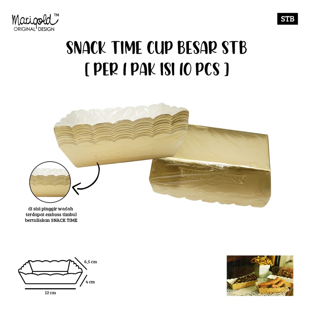 Snack Time Cup besar STB [ 1 Pak isi 10 Pcs ] | Lazada Indonesia