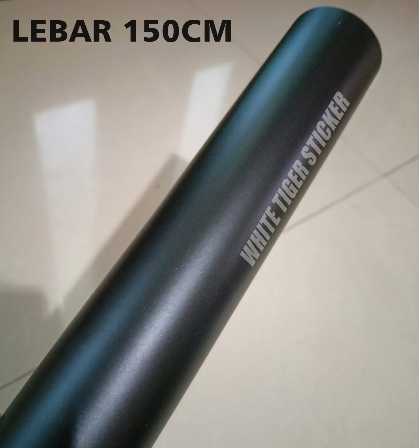 SKOTLET STIKER MOBIL HITAM DOF LEBAR 150CM SCOTLITE BLACK MATTE LEBAR ...