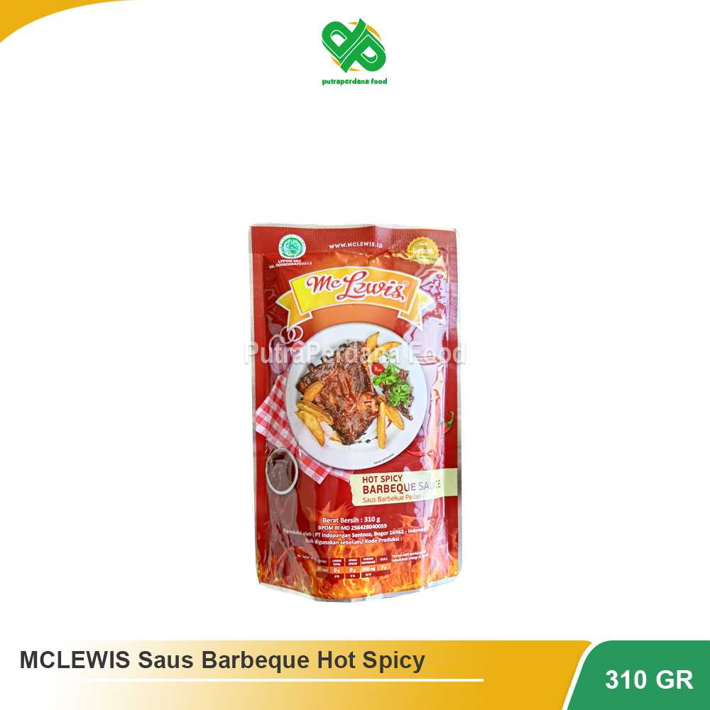 MCLEWIS Hot Spicy Barbeque Sauce 310gr | Lazada Indonesia
