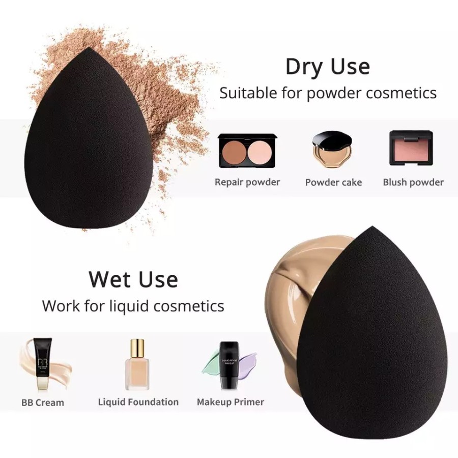Make Up Sponge Puff Egg Drop Contouring Spon Makeup Beauty Blender | Lazada Indonesia