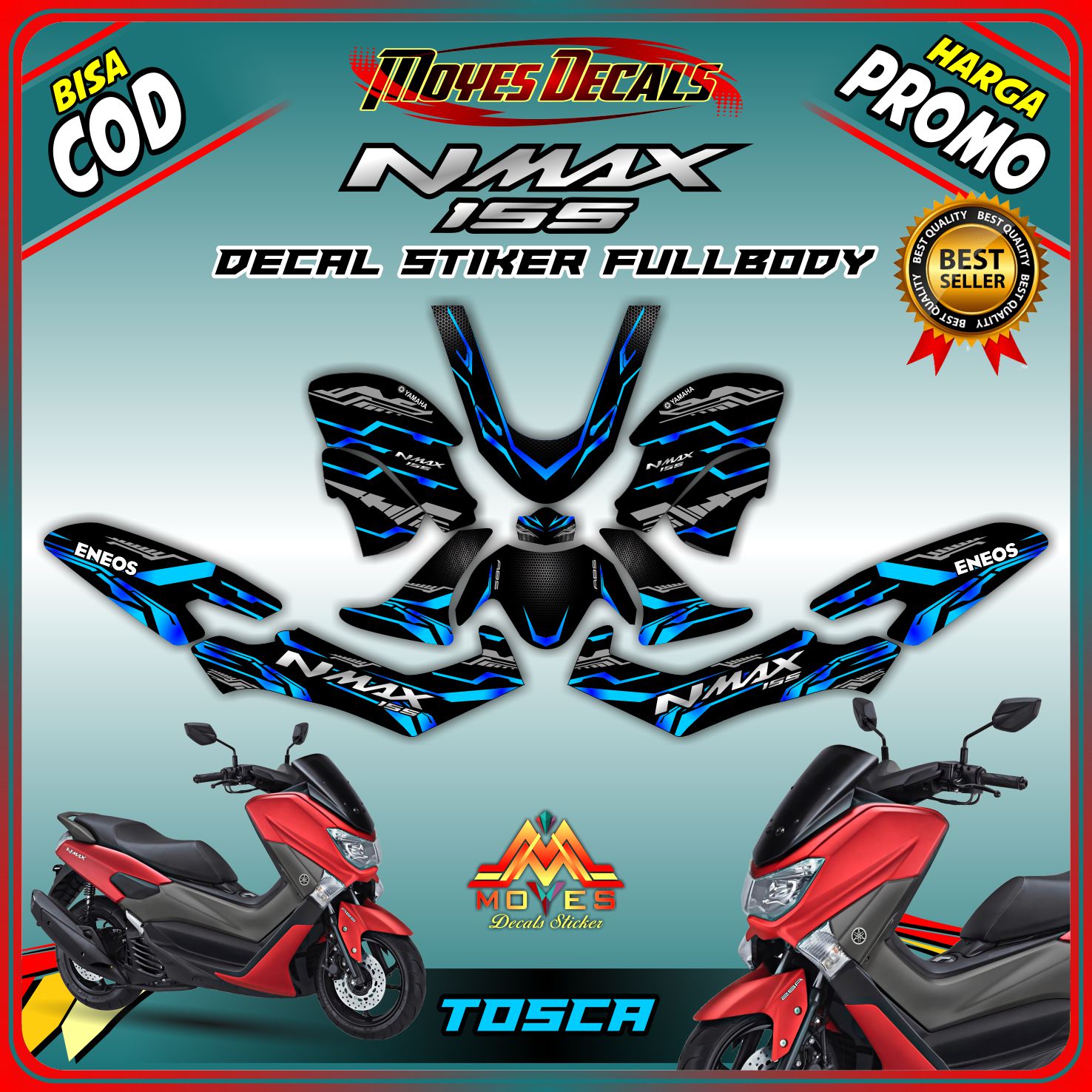 ⭐⭐⭐⭐⭐stiker nmax decal stiker motor nmax 155 old stiker yamaha nmax ...