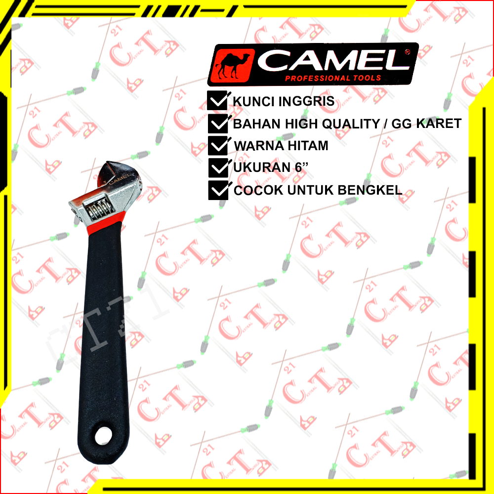 Central Tools 21 - Camel Kunci Inggris 12 Inch - Kunci Ingris - Kunci ...