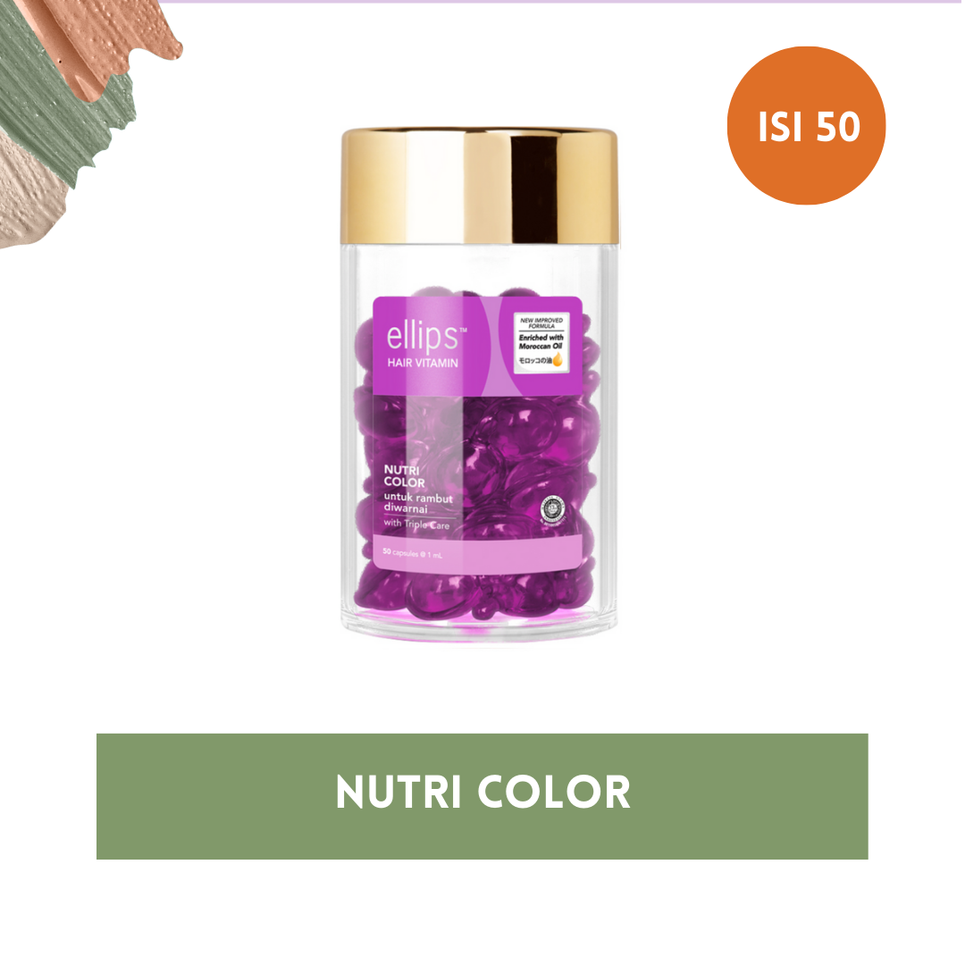 Ellips Hair Vitamin / Vitamin Rambut Jar isi 50 ALL VARIANT | Lazada ...