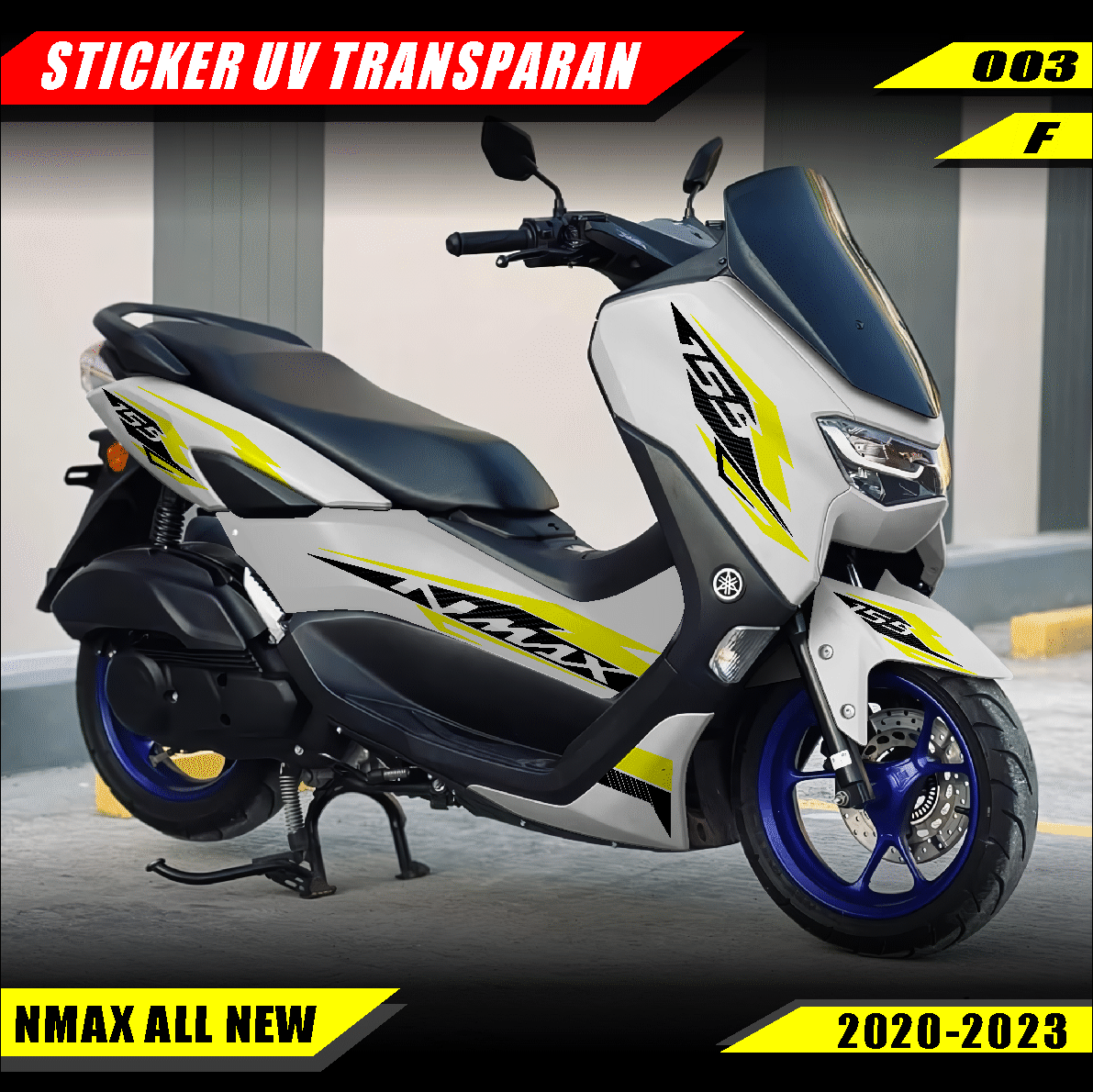 STRIPING TRANSPARAN YAMAHA NMAX NEW 2020 VARIASI LIST MOTOR DESAIN ...