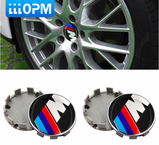 BMW MPower Wheel Center Cap Atau Dop Roda Velg Biru Putih 68mm | Lazada ...