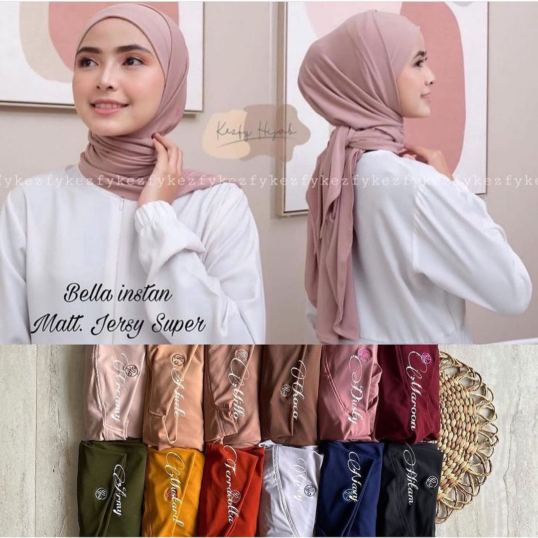 Cara Berhijab Pashmina Kaos