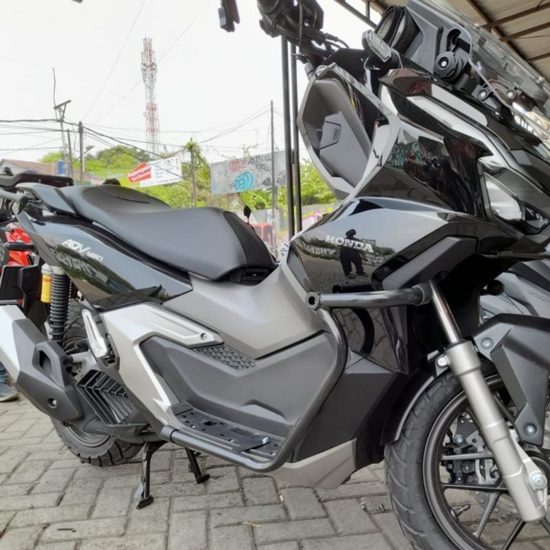 CRASHBAR ADV 150 ADV 160 TUBULAR ADV 150 ADV 160 DUDUKAN LAMPU ADV 150 ...