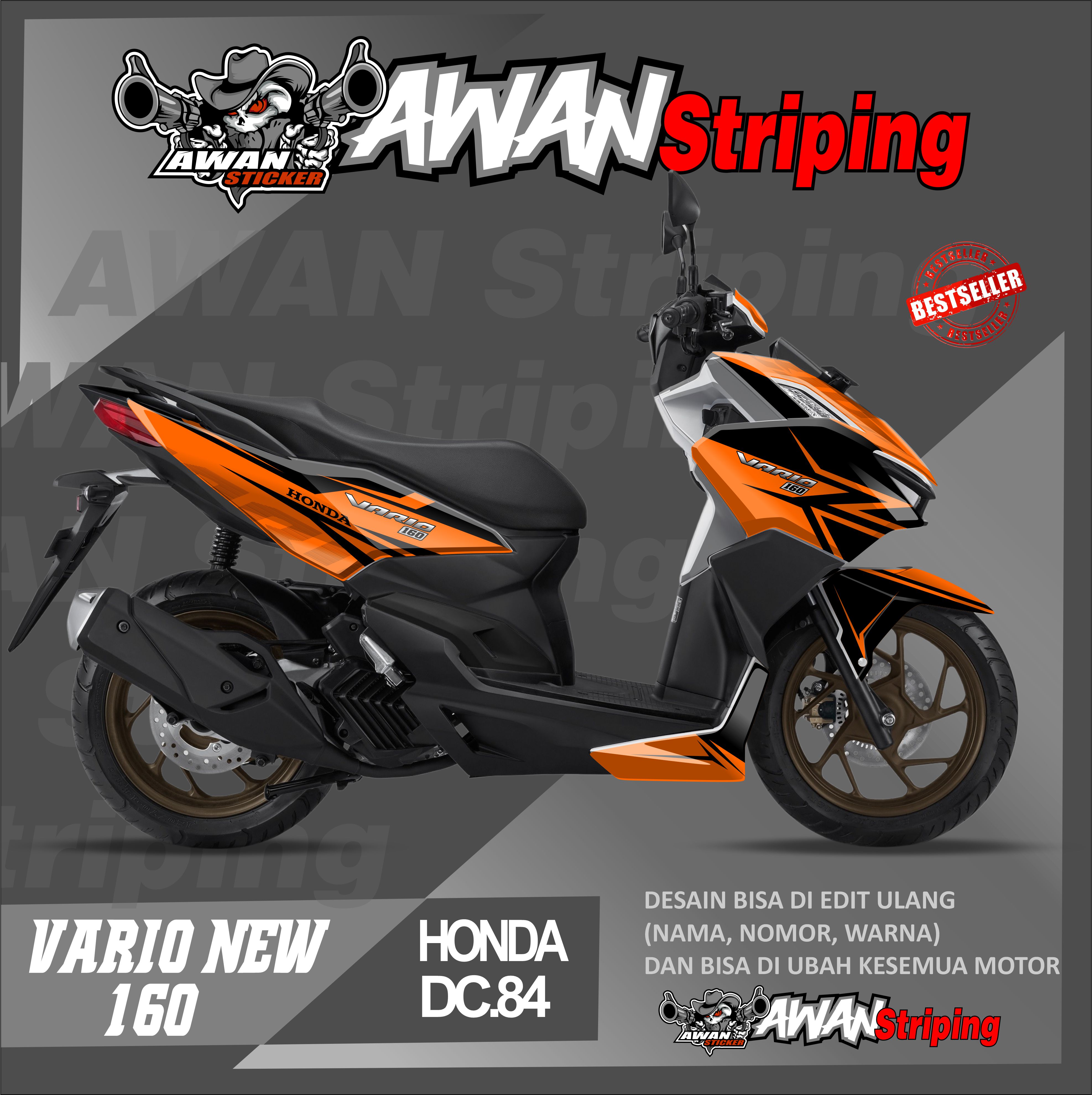 VIRAL Decal Sticker Vario 160 LED Fullbody - Dekal Stiker Custom Desain ...
