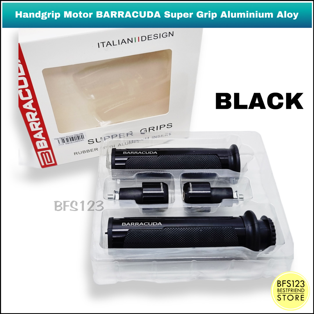 Handgrip Motor Handfat Grip BARRACUDA Racing Universal | Lazada Indonesia