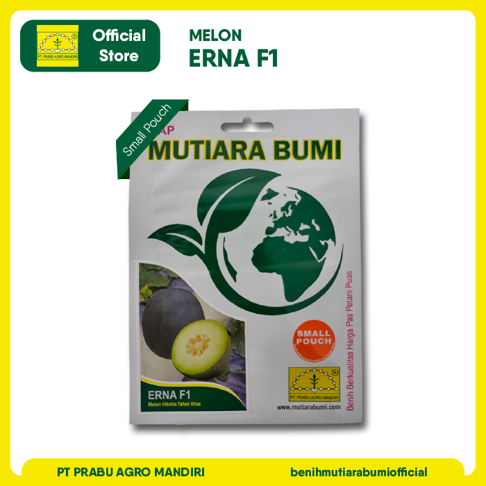 Benih Melon Erna F1 Small Pouch (Kemasan Kecil) isi 20 biji Mutiara ...