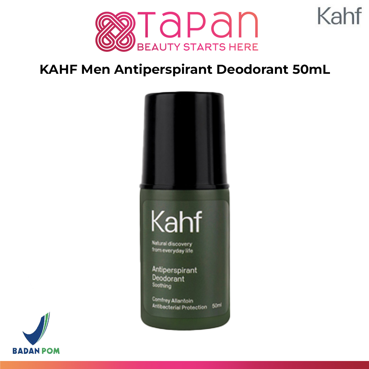 KAHF Men Antiperspirant Deodorant 50mL | Lazada Indonesia