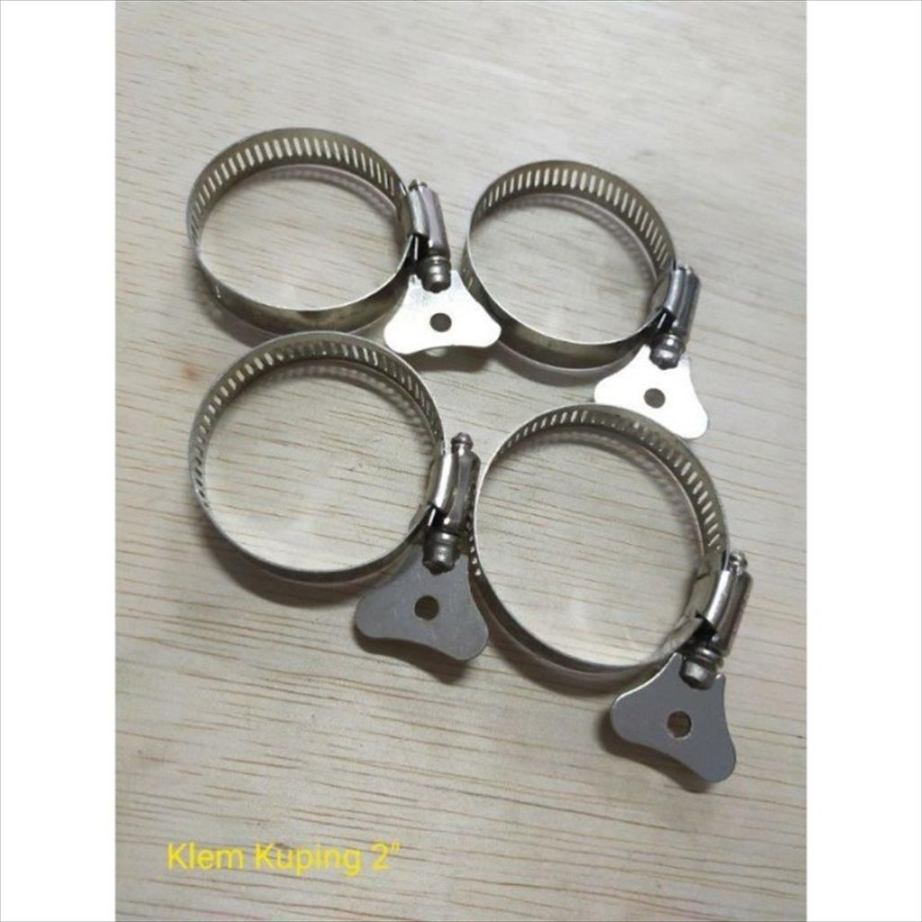 BMS - KLEM SELANG GAS HOSE CLAMP KUPING PUTAR 2" INCH | Lazada Indonesia