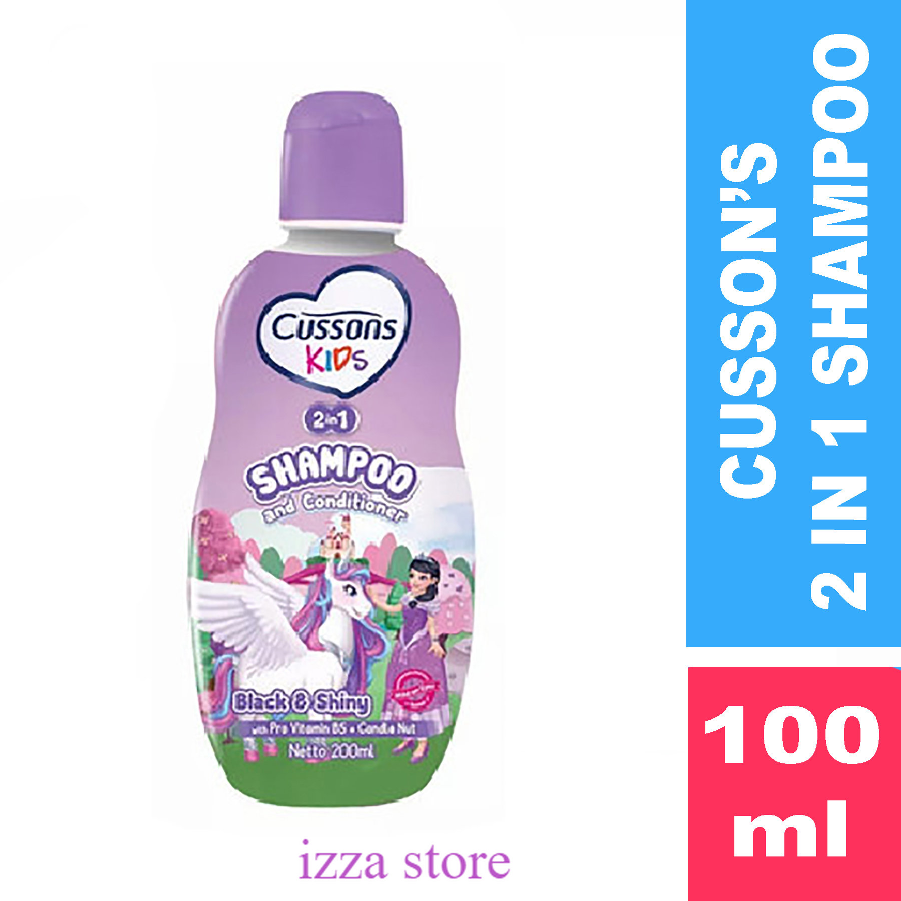 CUSSONS KIDS Shampoo 100ml Soft & Smooth / Black & Shiny / Fresh ...