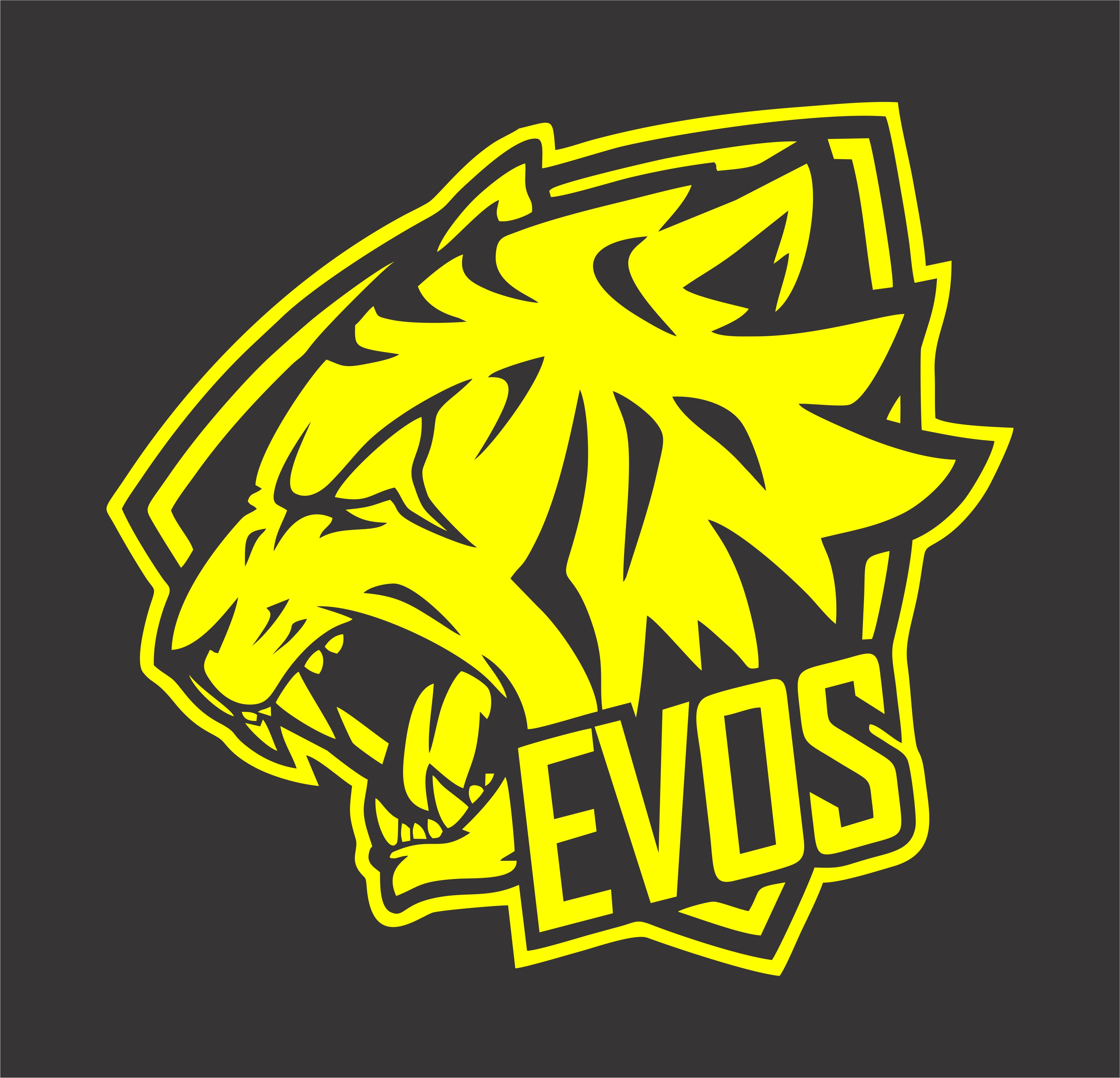 stiker evos, cutting sticker evos, logo stiker keren evos, stiker keren ...