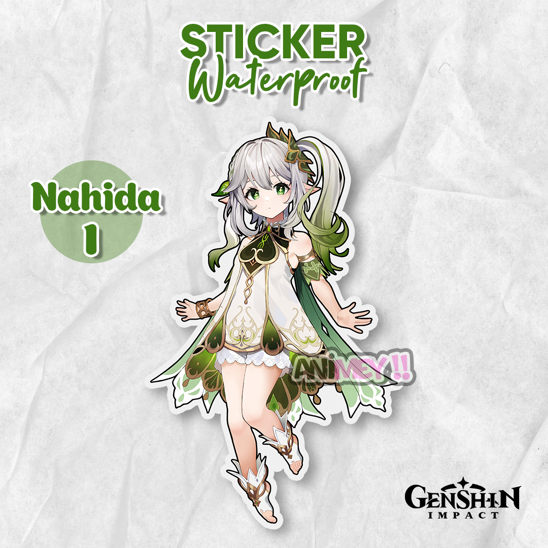 Stiker Nahida Genshin Impact / Sticker Anime Waterproof | Lazada Indonesia
