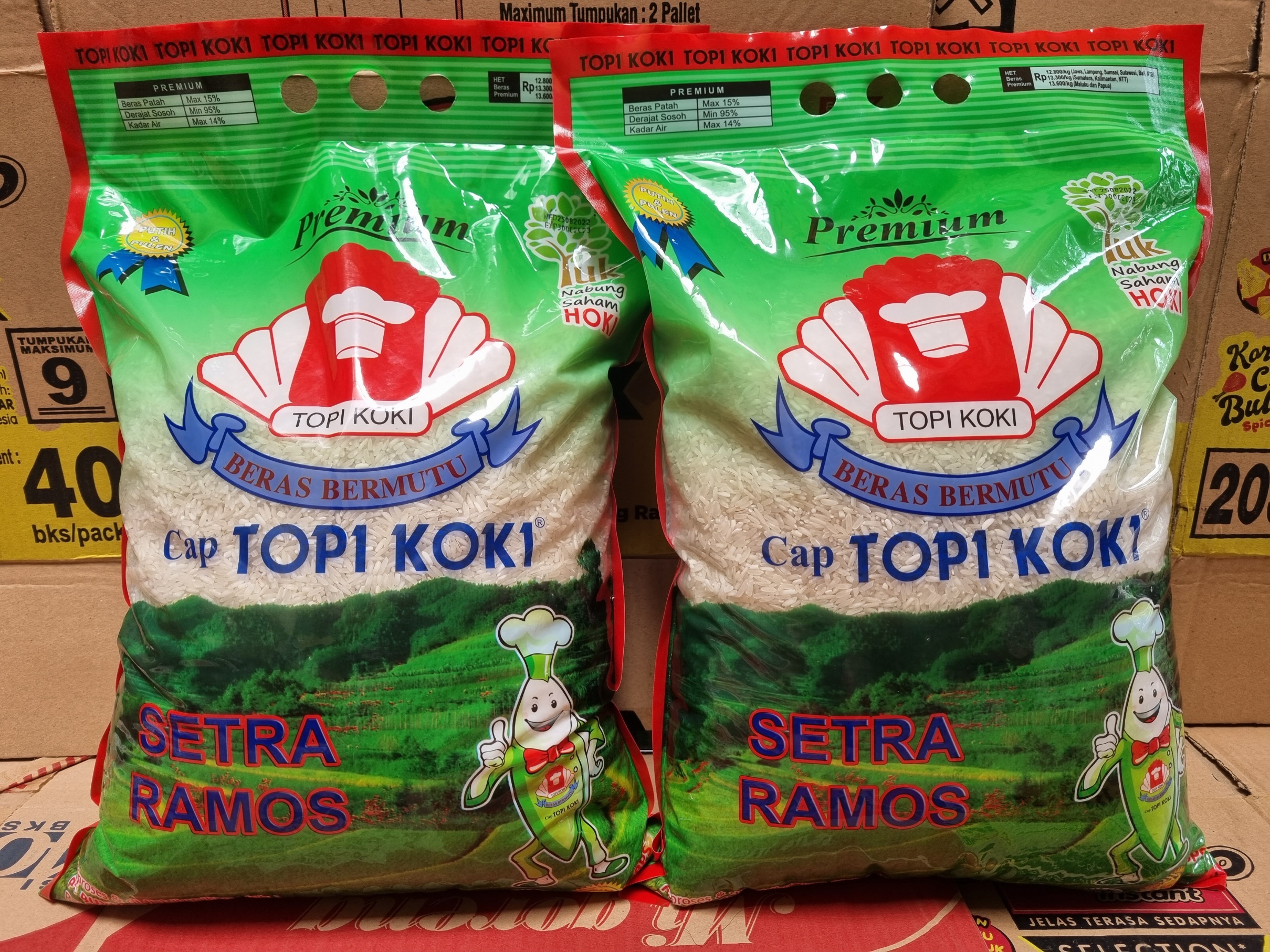 Beras Cap Toki Koki Setra Ramos 5kg | Lazada Indonesia