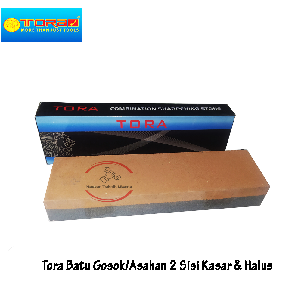 Tora Batu Asahan/Batu Gosok 8 Inch Kombinasi Halus & Kasar Bisa untuk ...