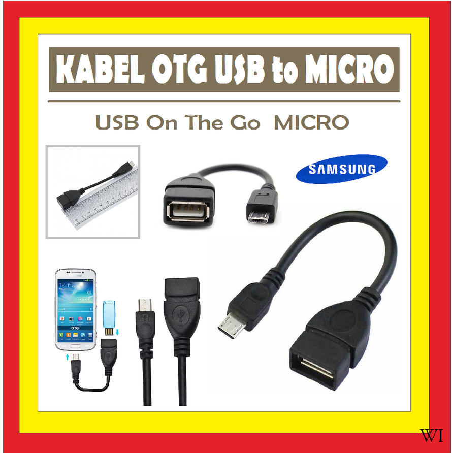 KABEL OTG MICRO TO USB NOTE 1 N7000 CABLE TRANSFER DATA 902143 | Lazada ...