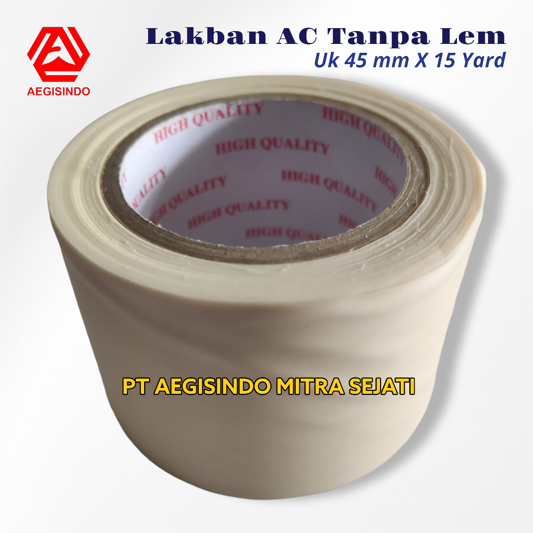 Duck Tape LAKBAN Isolasi AC 45 mm x 15 yard - DENGAN LEM | Lazada Indonesia