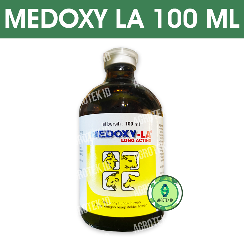 Medoxy LA 100 ml Obat Vitamin Hewan Ternak Medion | Lazada Indonesia
