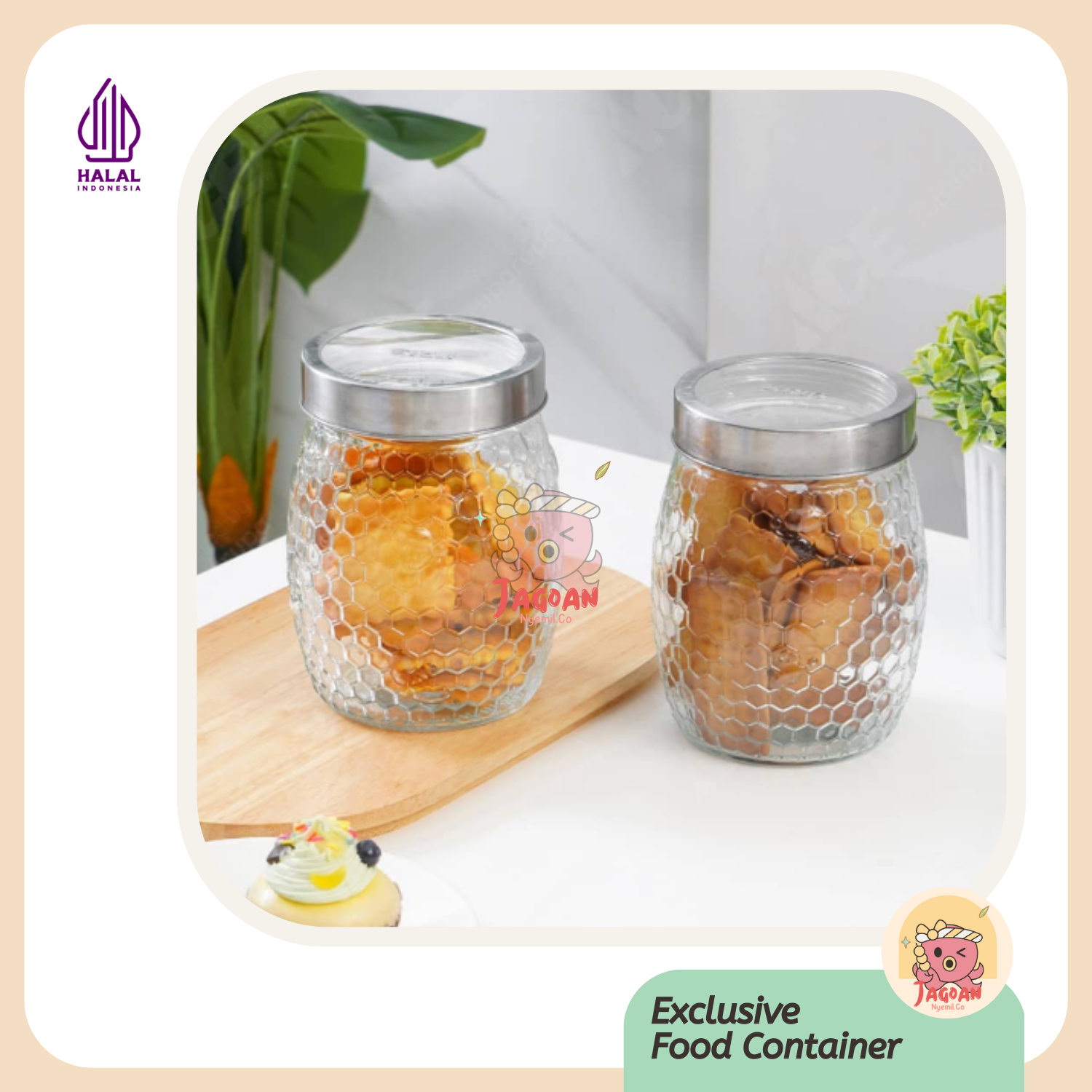 Toples Premium Set 2 Pcs 800 ml Merk Kris | Lazada Indonesia