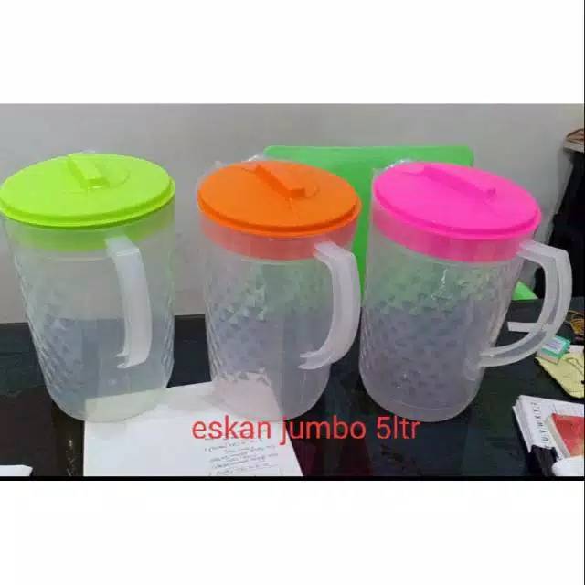 TEKO PLASTIK/TEKO BESAR/ESKAN JUMBO/TEKO JUMBO 5 LITER | Lazada Indonesia