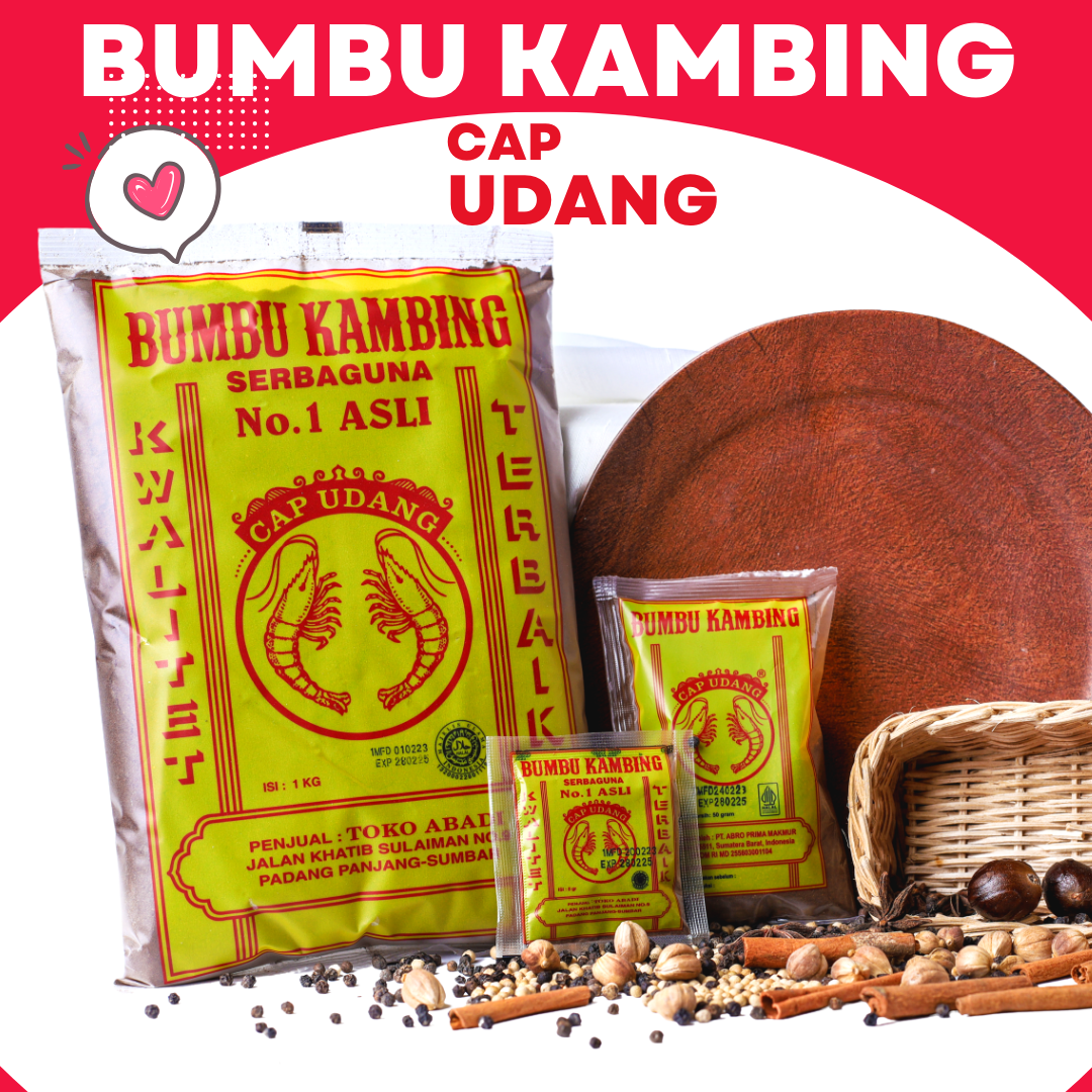 Bumbu Kambing Cap Udang asli Rasa Lejat | Lazada Indonesia