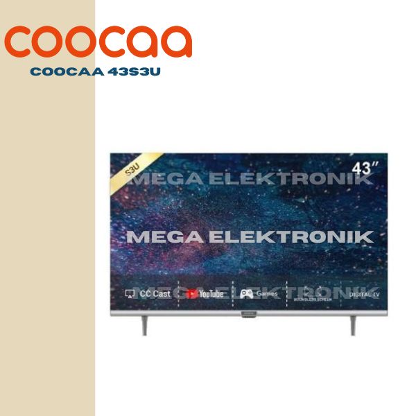 Coocaa 43S3U 43 inch Digital Smart TV KHUsus jabodetabek | Lazada Indonesia