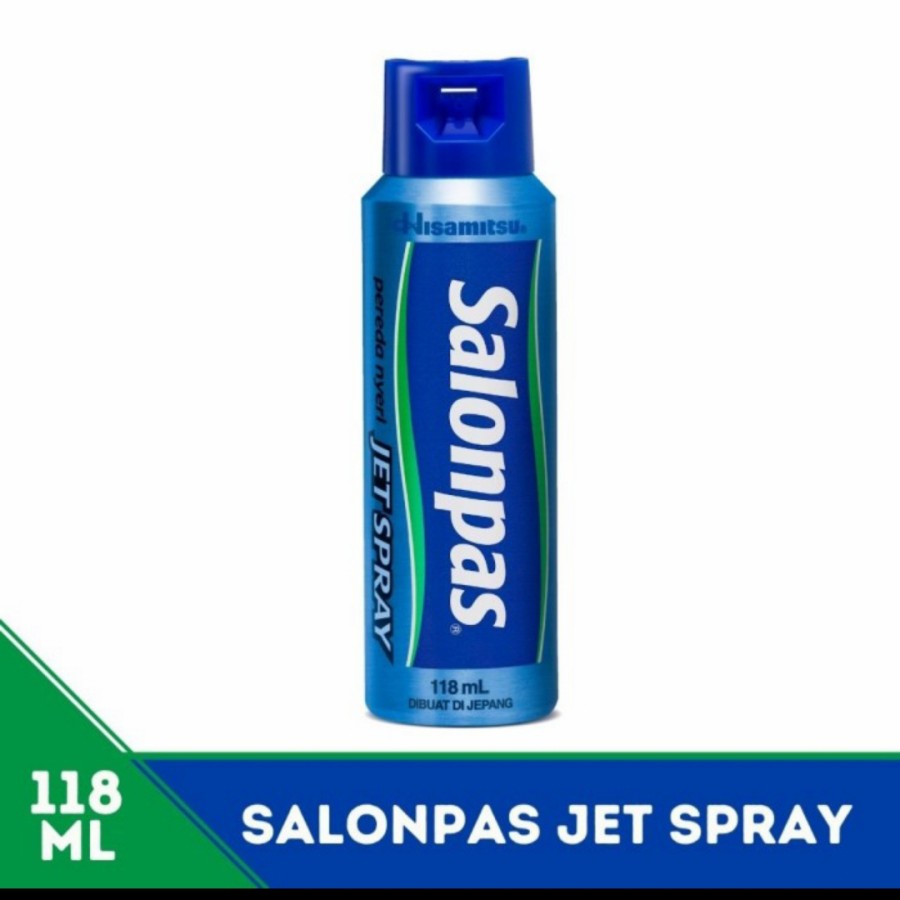 Salonpas Pain Relieving Jet Spray Pereda Sakit - 118 ML | Lazada Indonesia