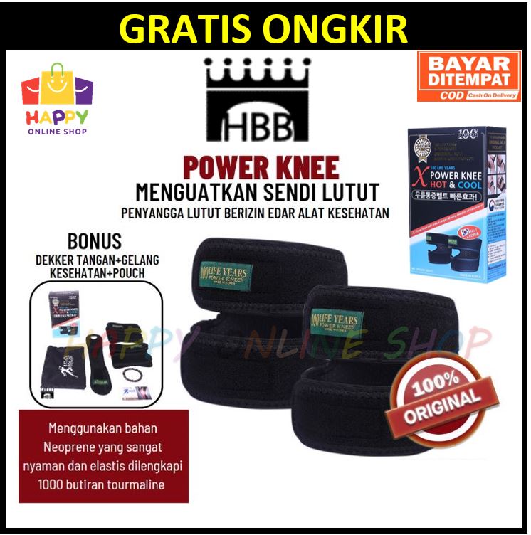Habibi Power Knee Deker Kesehatan Lutut Decker Lutut | Lazada Indonesia