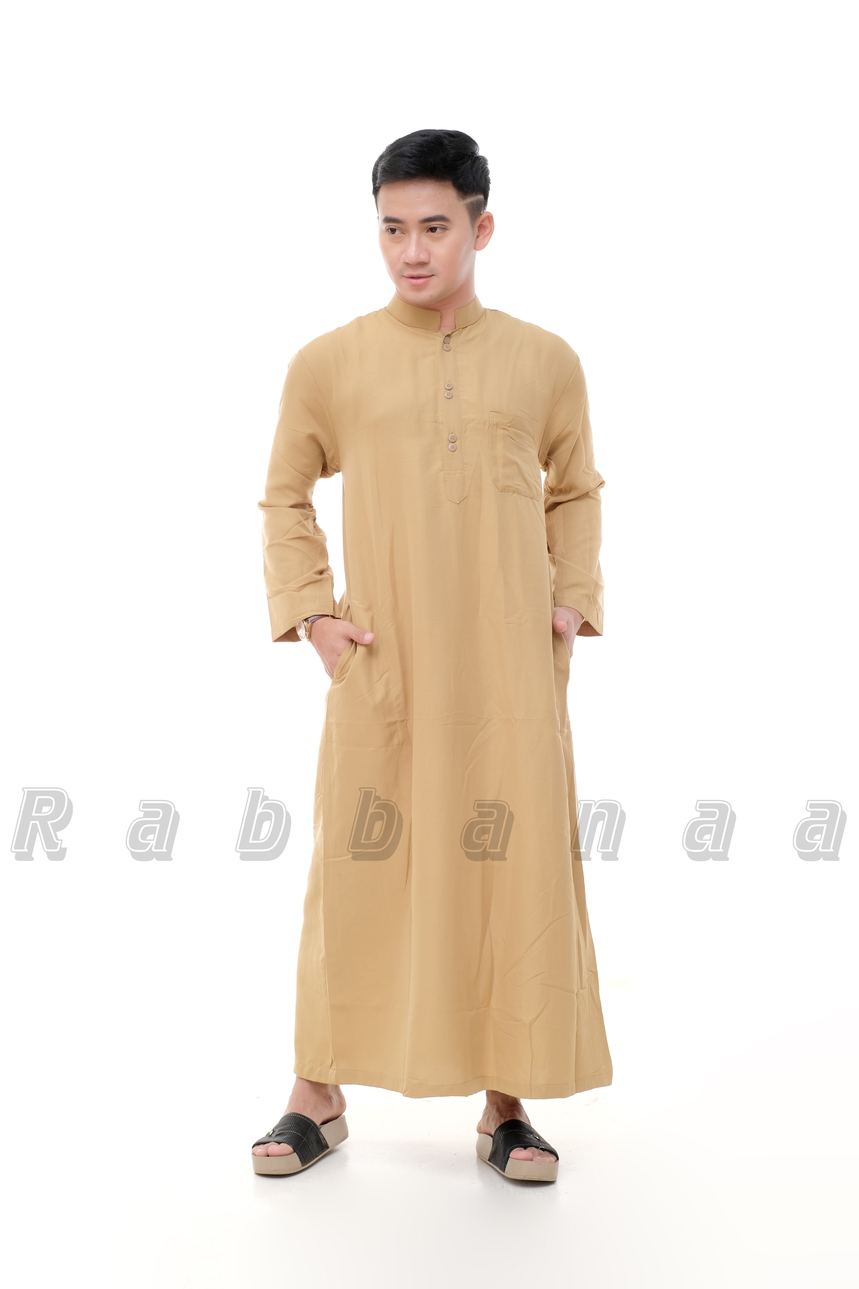 GAMIS PRIA JUBAH PRIA JUBAH GAMIS PRIA MODEL HARAMAIN MERK RABBANAA ...