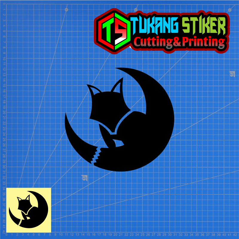 Stiker Logo Whitefox Project, Cutting Sticker Timbul | Lazada Indonesia