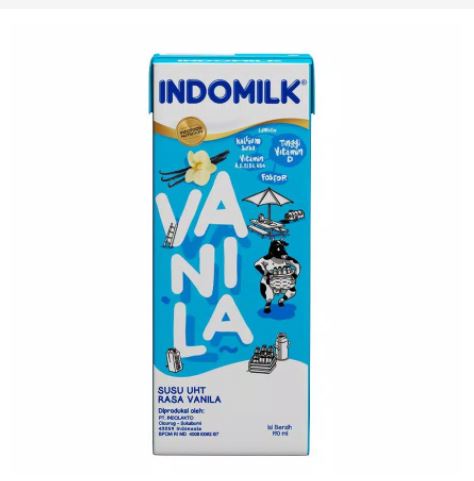 Indomilk Susu UHT Rasa Vanila 190 ml | Lazada Indonesia