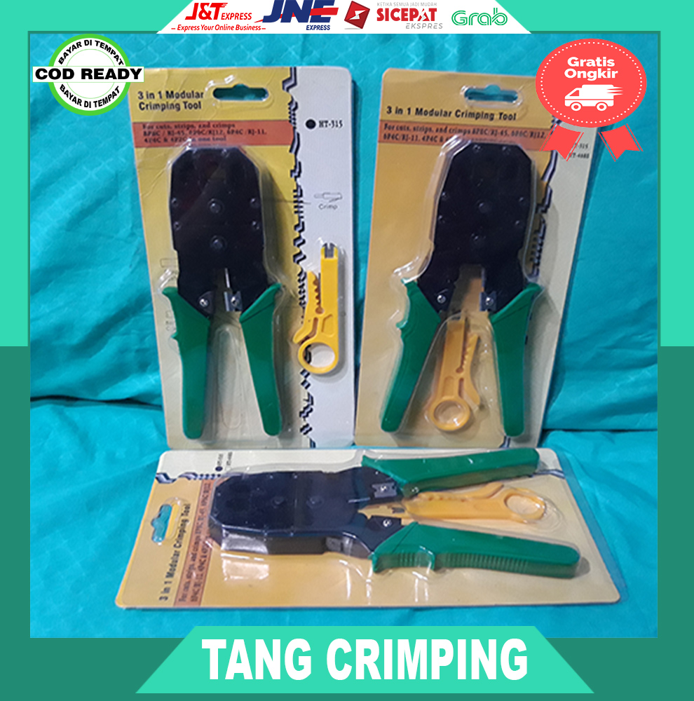 Tank Crimping alat untuk RJ 45 | Crimping Tools RJ45 | Lazada Indonesia