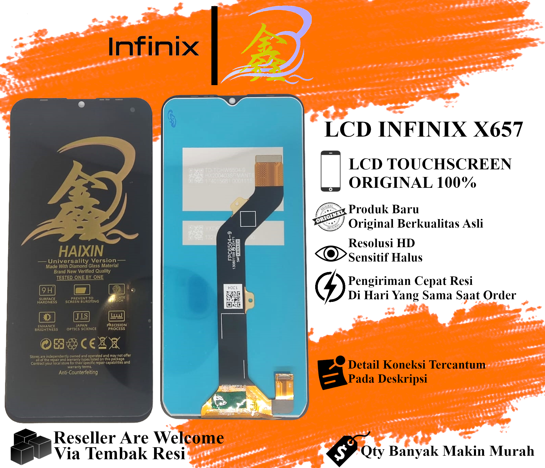 LCD TOUCHSCREEN INFINIX X657 X657C SMART 5 FULL SET | Lazada Indonesia