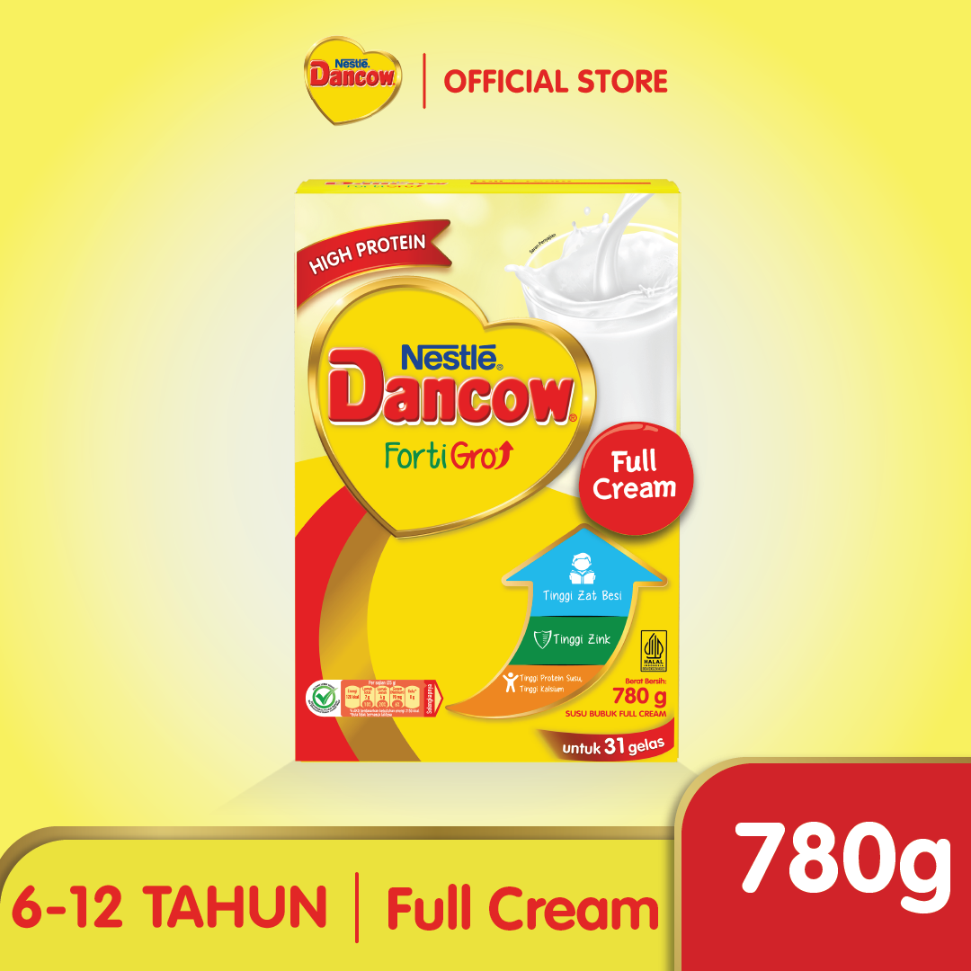 DANCOW FortiGro Susu Bubuk Susu Anak Full Cream 780 g | Lazada Indonesia