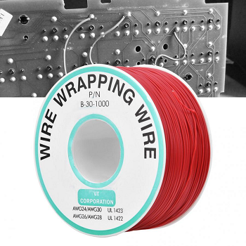 Wire Wrapping 30 AWG Kabel Tunggal Jumper Kecil Kabel PCB Bread Board ...