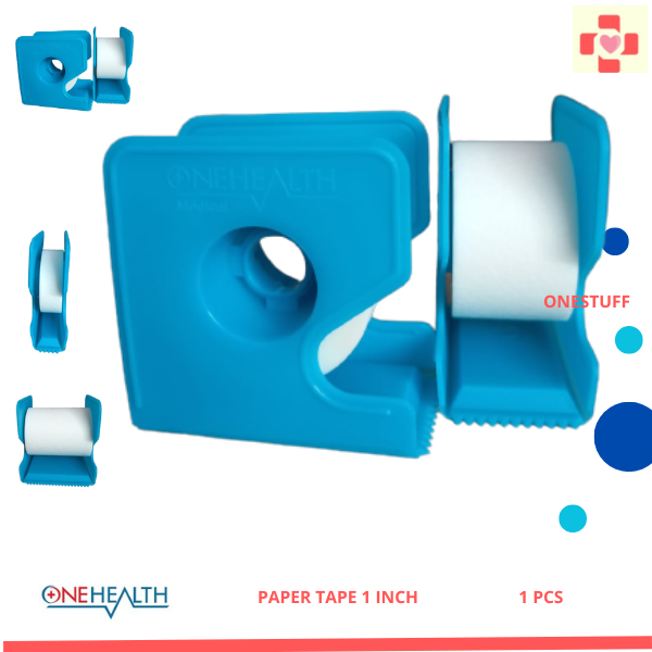 Plester Luka Paper Tape 2 inch Onehealth Plesterin Perban Medis Anti ...