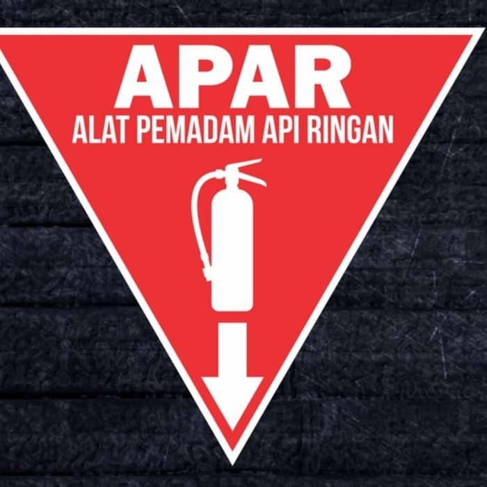 Sticker Tanda APAR / Stiker Tanda Alat Pemadam Api | Lazada Indonesia