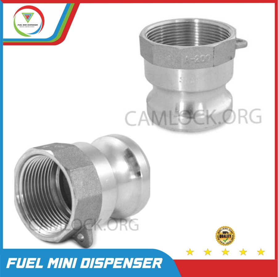 CAMLOCK 2 INCH TYPE A - CAMLOK TYPE A 2 INCH - ALUMINIUM CAMLOCK ...