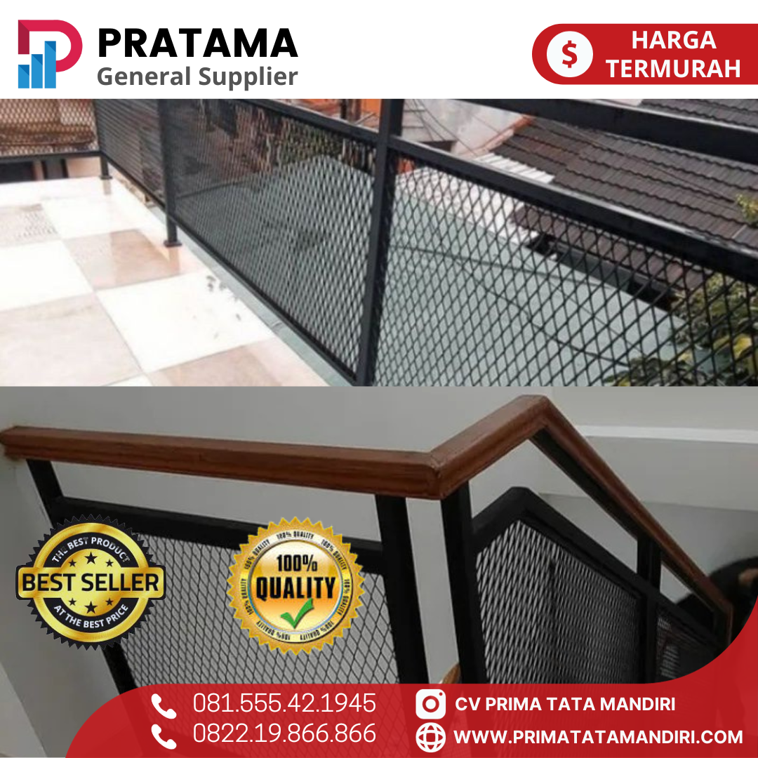 RAILING TANGGA / BALKON / TRALIS MINIMALIS RAM /EXPANDED / SURABAYA ...