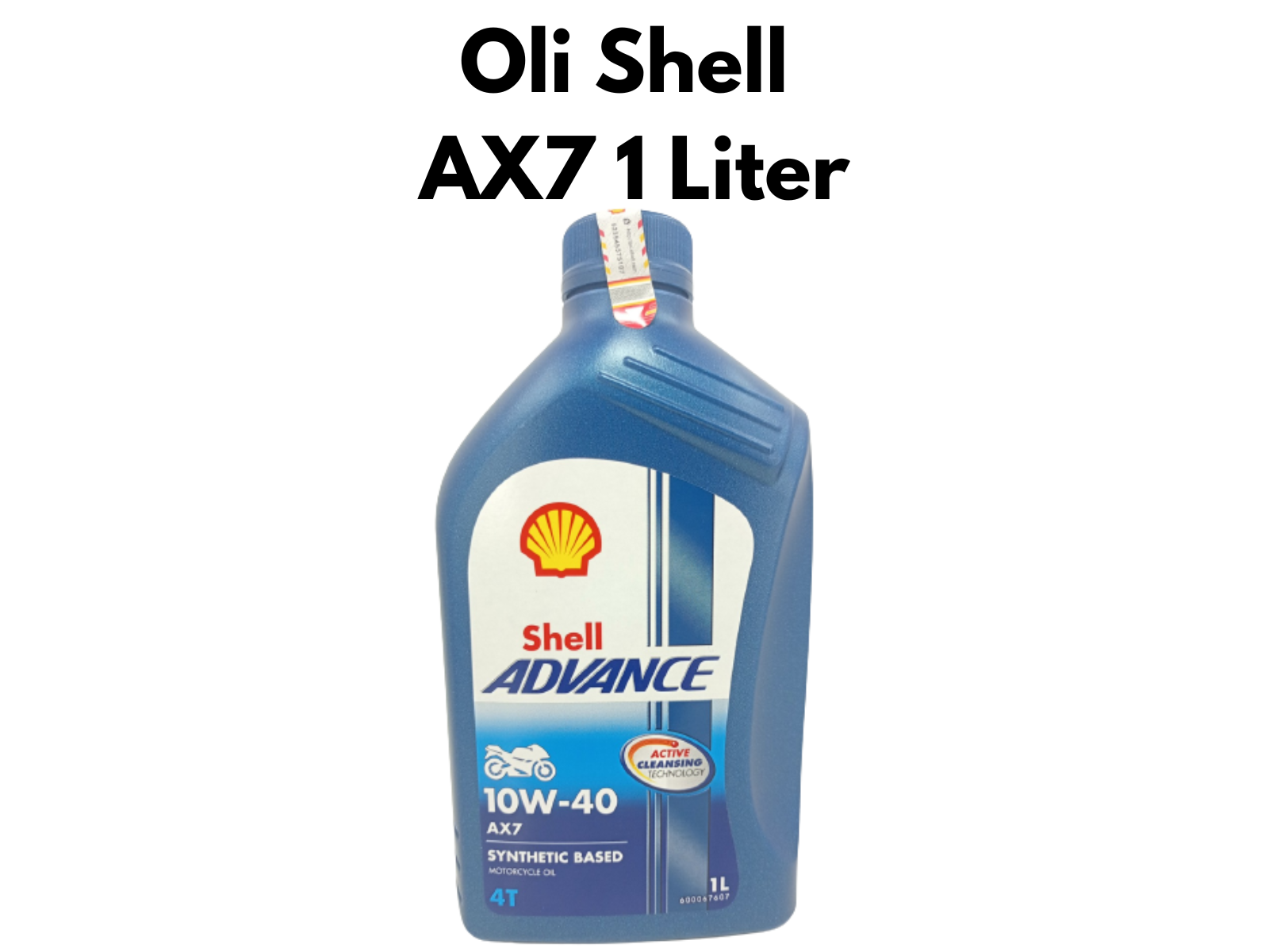 Oli Shell Advance AX7 4T Sintetik 10W 40 Ukuran 1 Liter Original Murah | Lazada Indonesia