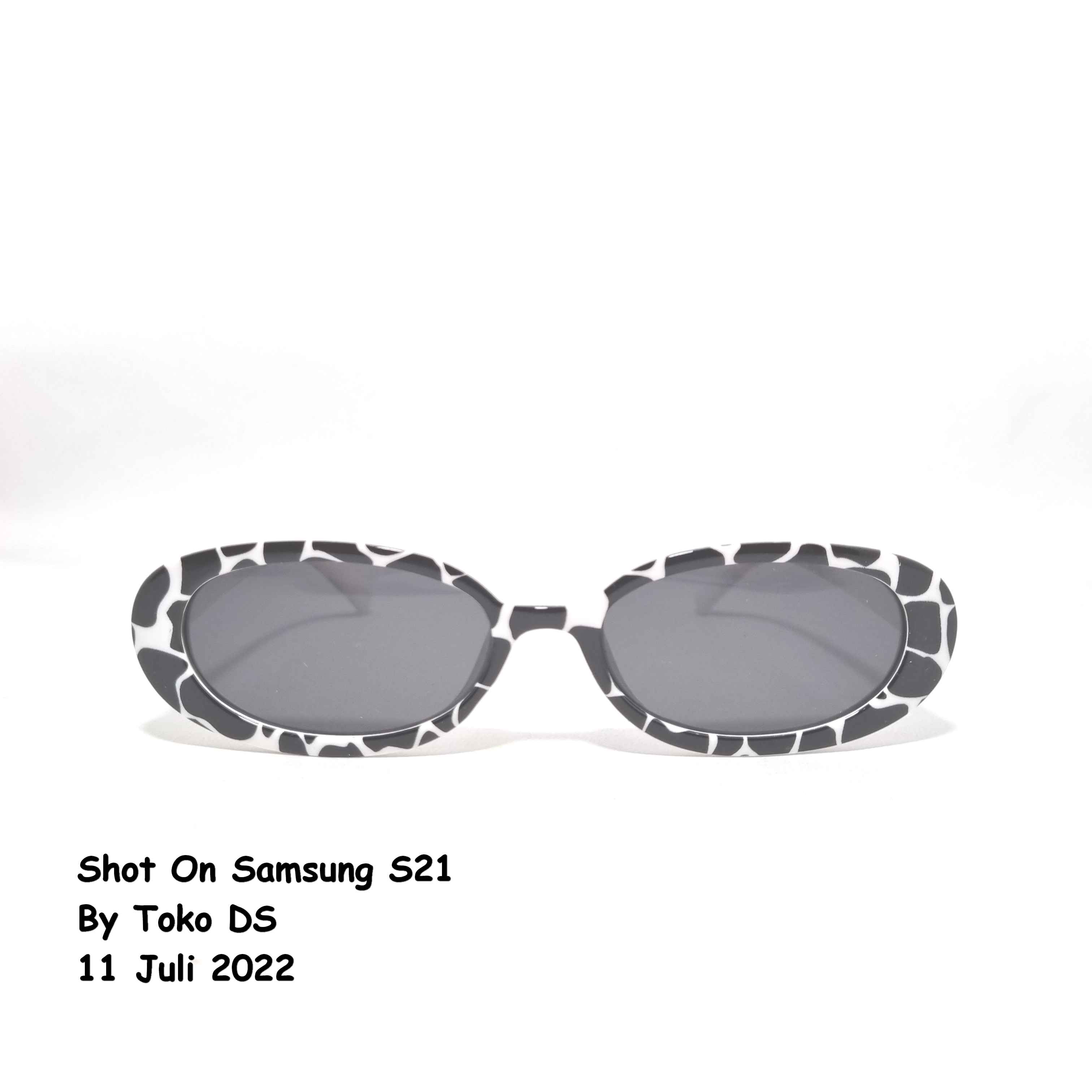 Kacamata Fashion Model Elips - Kacamata Corak Sapi Kacamata Gaya Trend ...