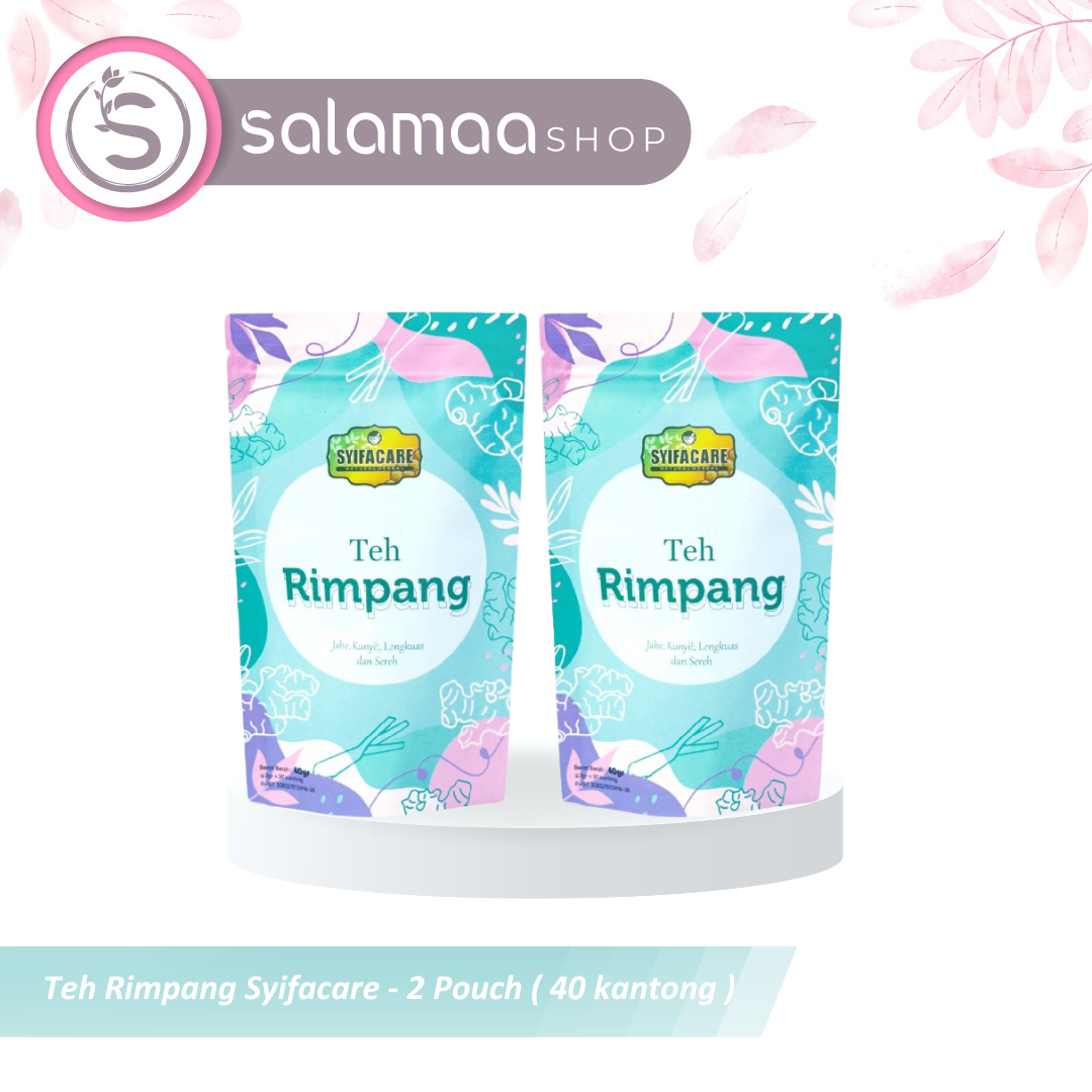 Paket 2 Teh Rimpang Syifacare Celup Jahe Kunyit Sereh Lengkuas 40 ...